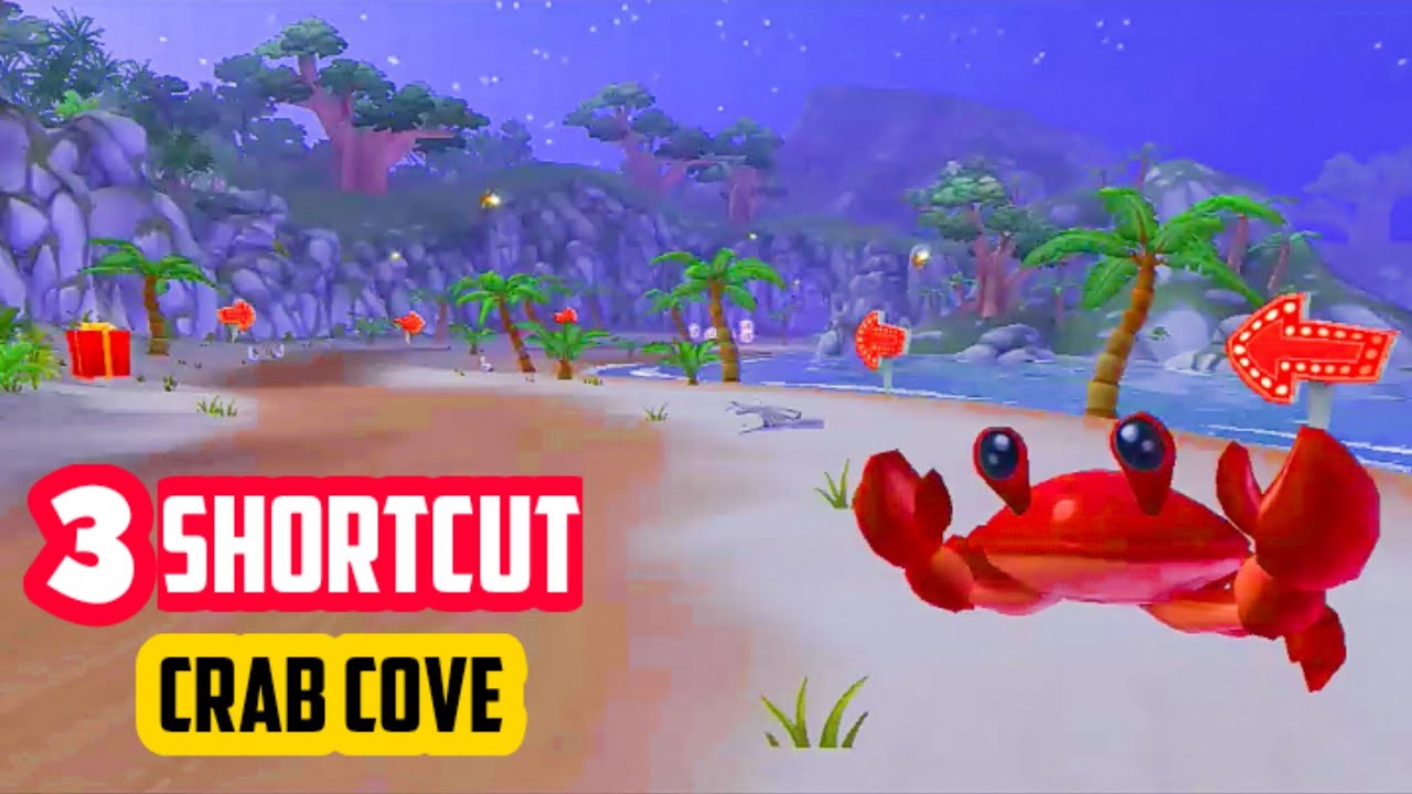 Bb Racing 2 Shortcut in Crab Cove - YouTube