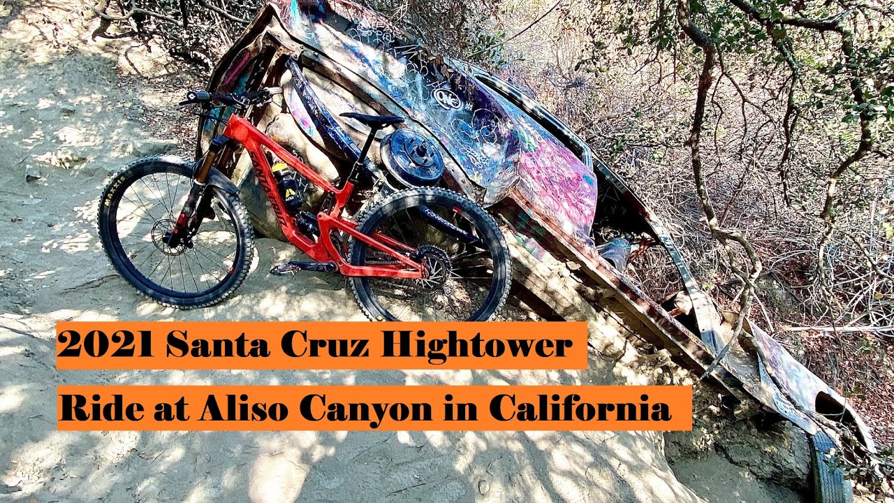2021 Santa Cruz Hightower Ride in California | Car Wreck | 5 Oaks - YouTube