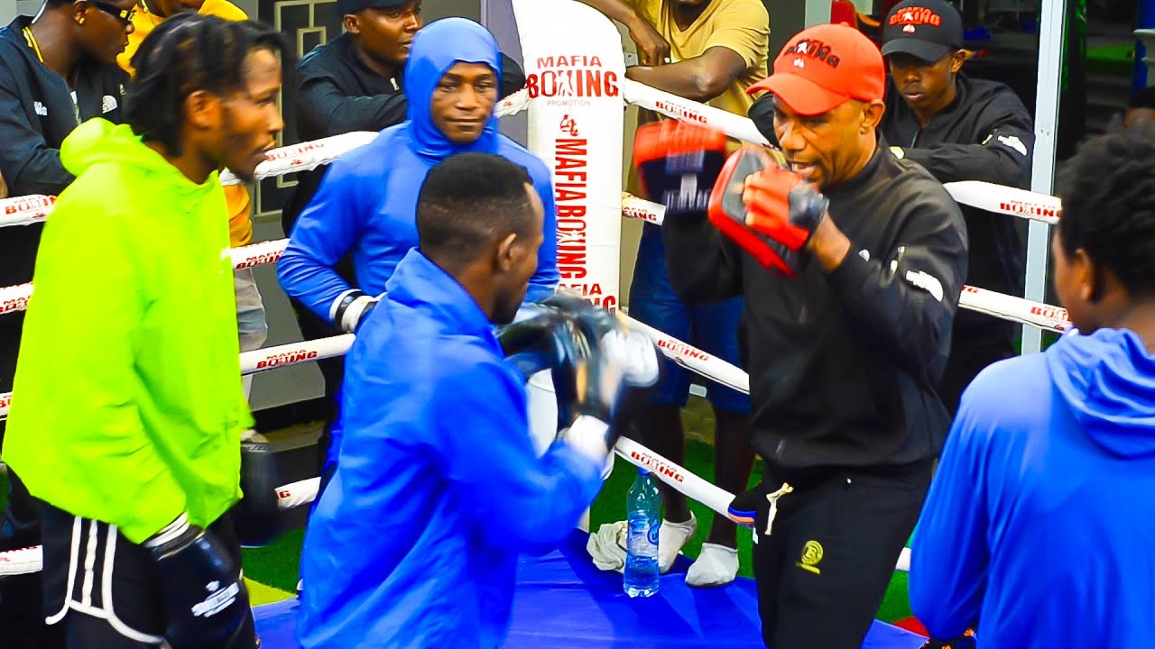 Mazoezi ya SAID CHINO ni zaidi ya MWAKINYO kwenye kambi ya MAFIA BOXING. - YouTube