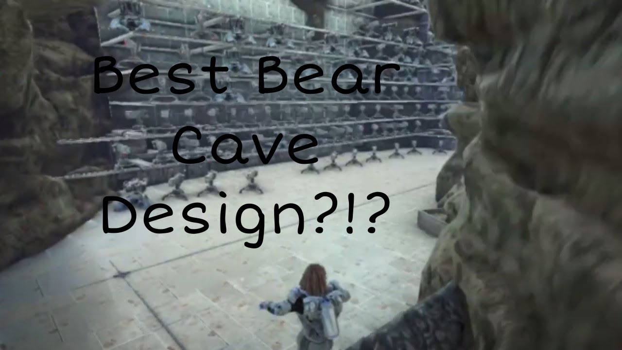 One of the Best Bear Cave designs I've Seen. Center Crouch Bear OP ...