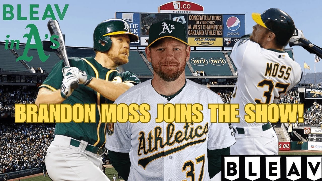 Former MLB All Star & A's Legend Brandon Moss Joins BLEAV in A's! - YouTube