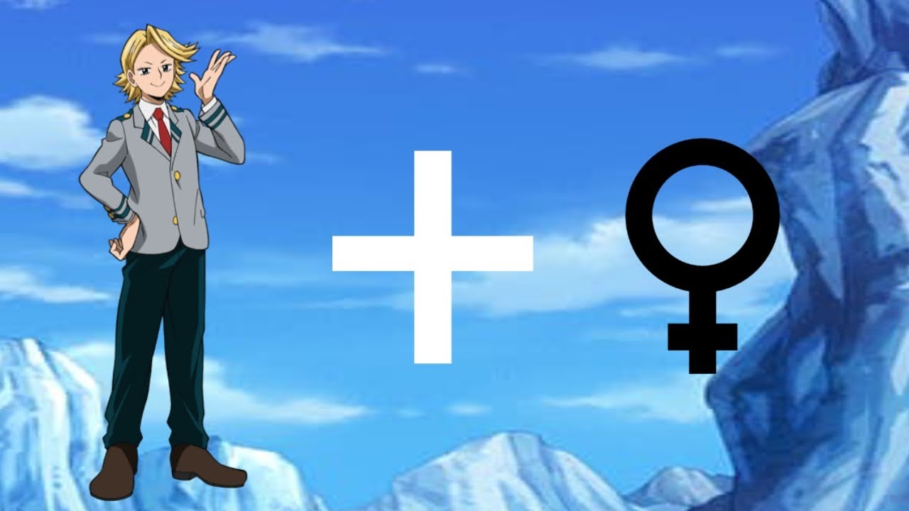 Fusion : yuga aoyama + female gender ♀️😱🤯 #anime #mha #myheroacademia ...