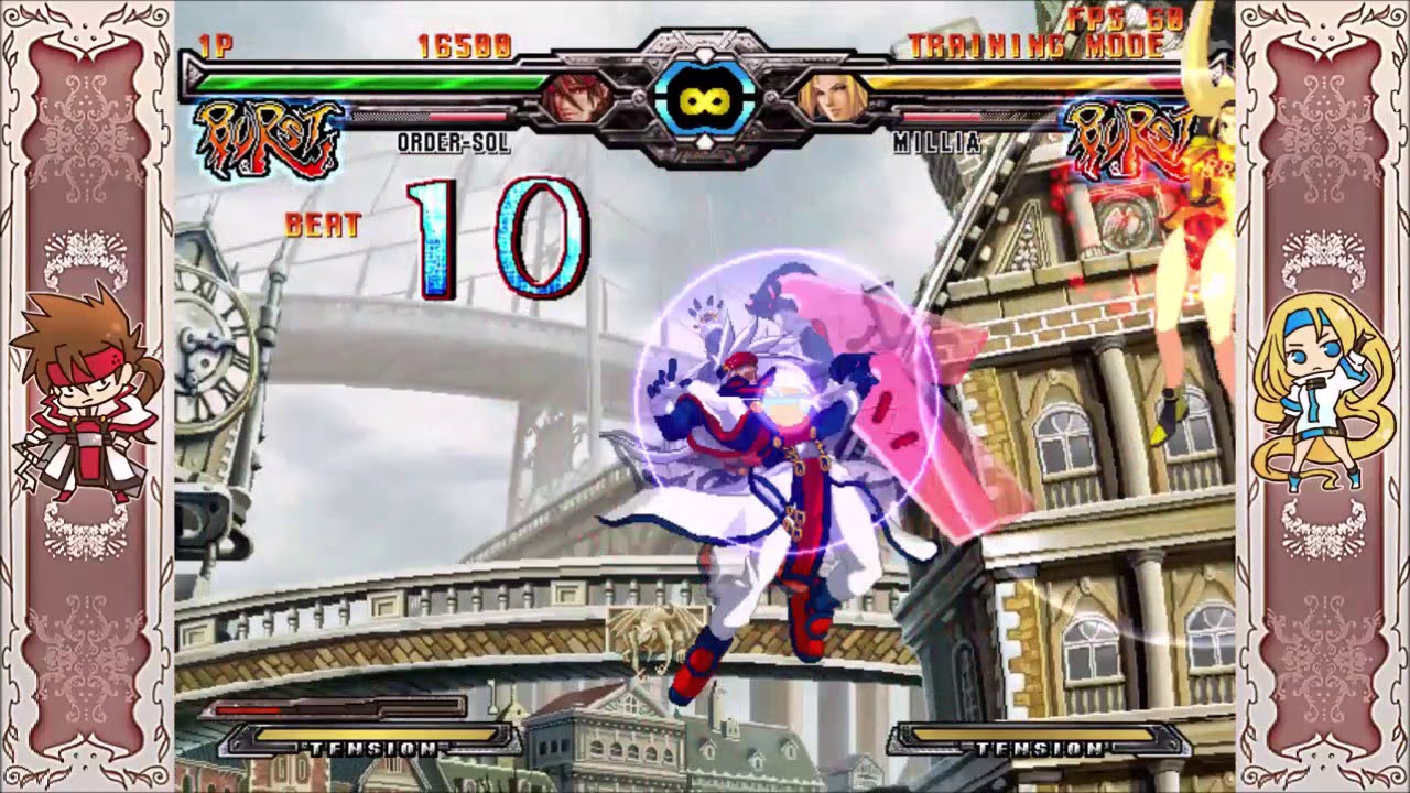 [GGAC+R] Order Sol Lvl.1 Combos - YouTube