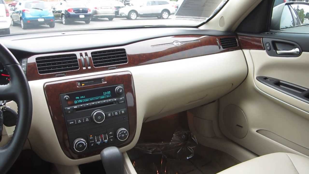 2011 Chevrolet Impala, Gold Mist - STOCK# 606871 - Interior - YouTube