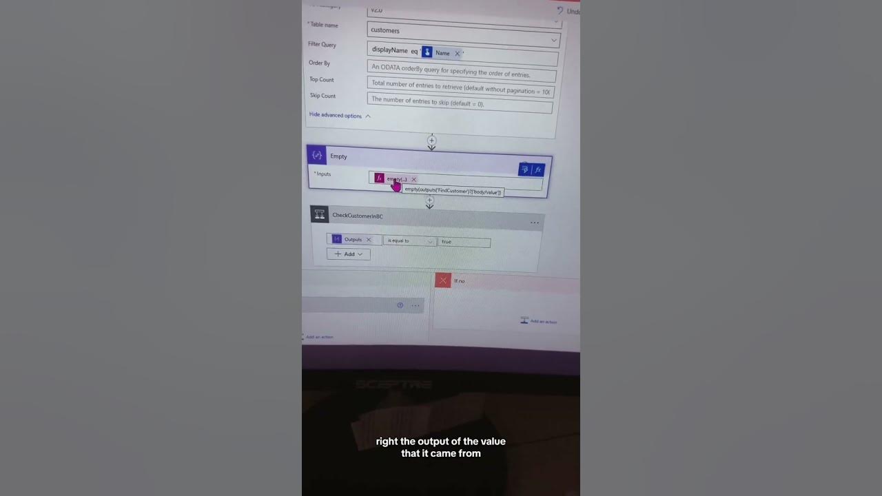 Use the Empty Function in Power Automate for Business Central Integrations - YouTube
