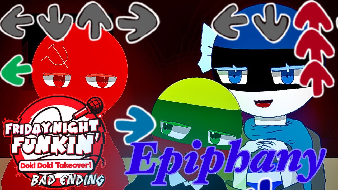 【FNF】Estonia＆Epiphany(カントリーヒューマンズ) - YouTube