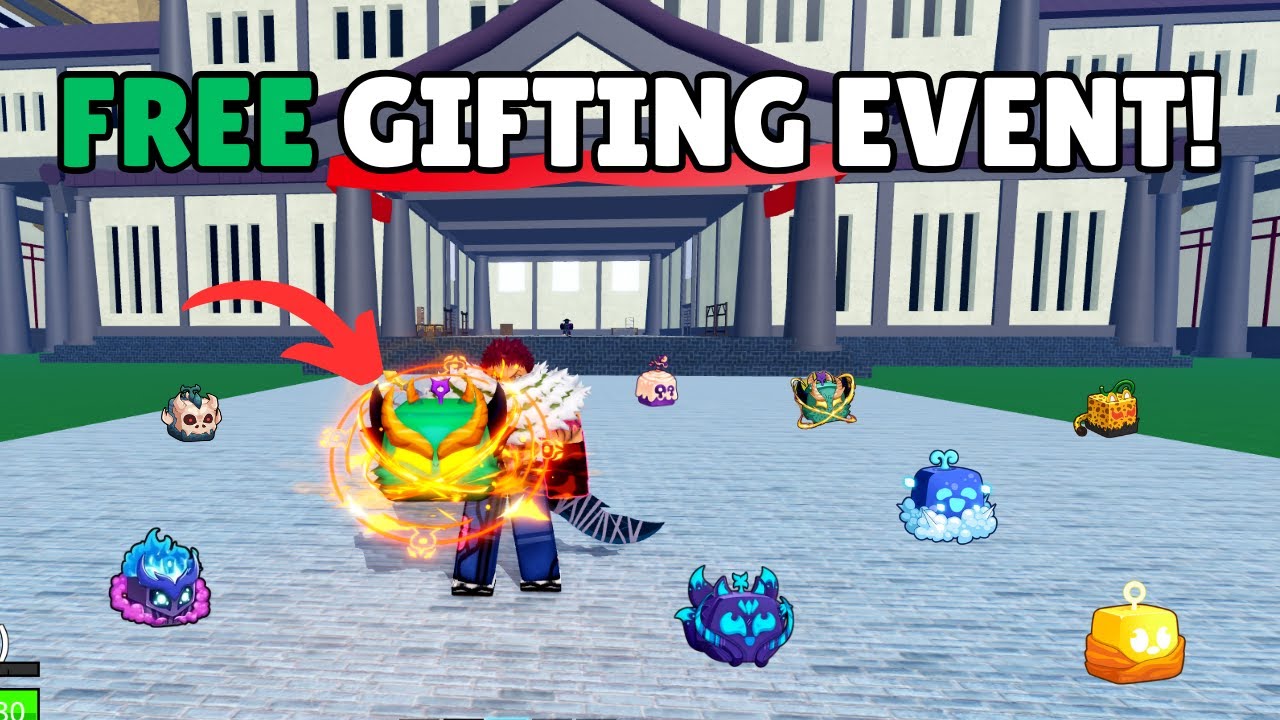 FREE FRUITS Gifting Event Update in Blox Fruits - YouTube