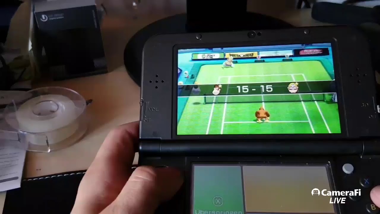 Mario Tennis Grass Grand Slam - Benji vs. Matt (Part 1) - YouTube