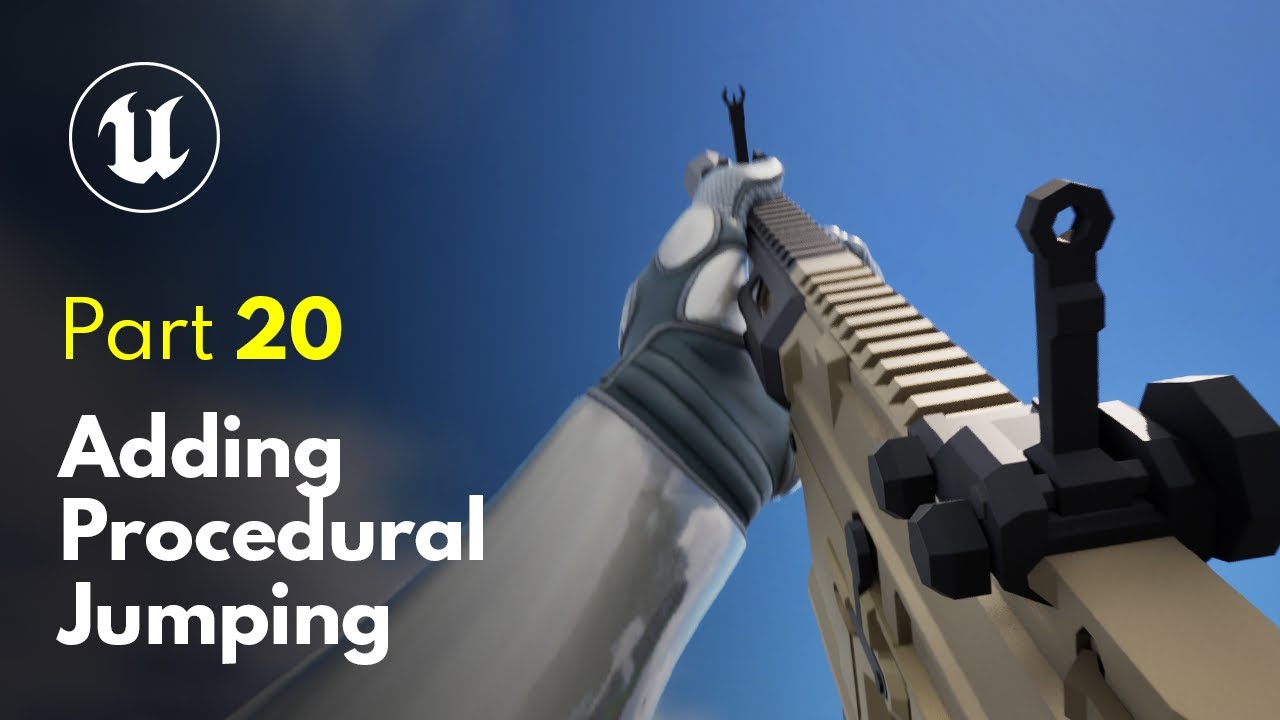 Adding Procedural Jumping Unreal Engine 5 Fps Game Tutorial 20 Youtube