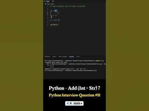 Python Interview Questions | Python for Beginners #shorts #trending #pythoninterviewquestions ...