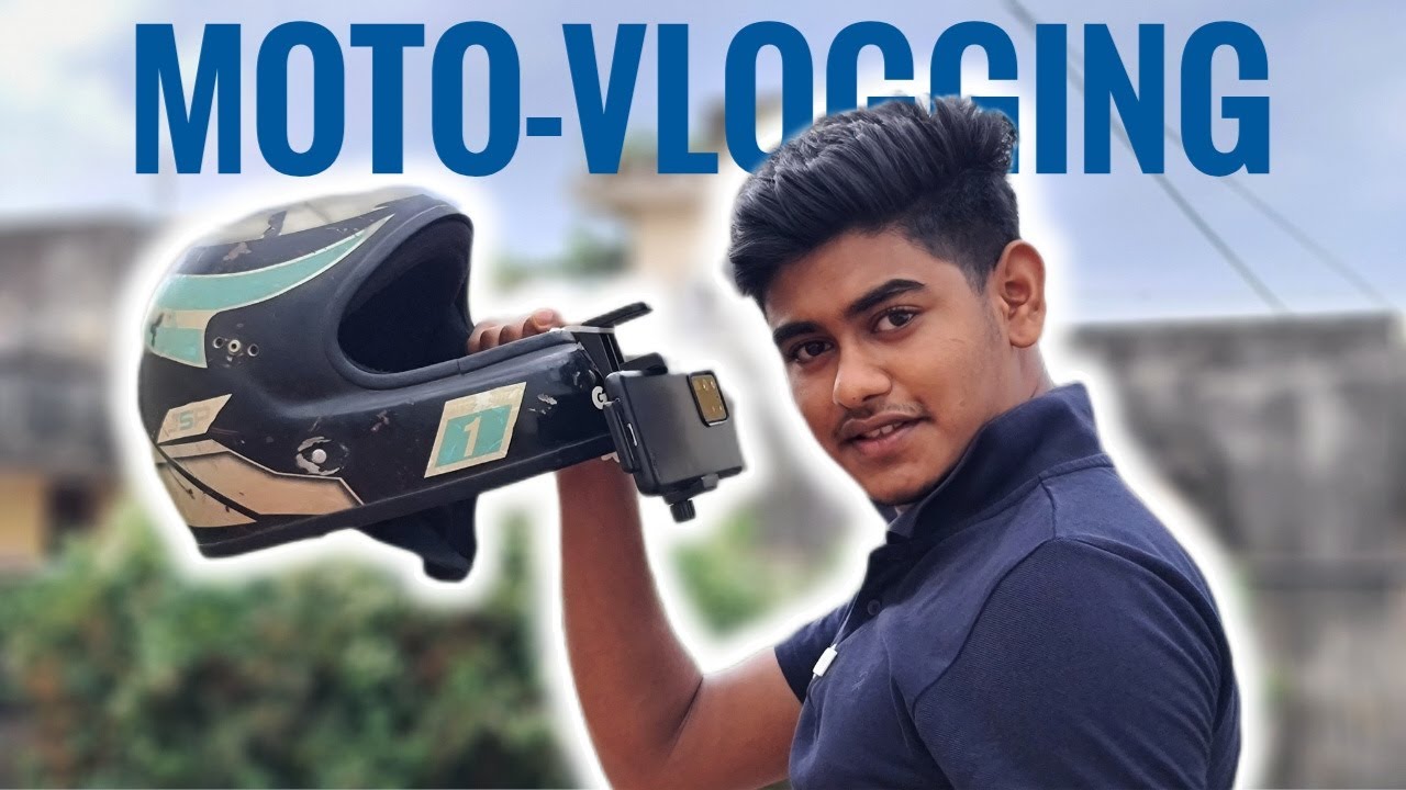 First time MOTO-VLOGGING | My moto vlogging setup🔥 - YouTube