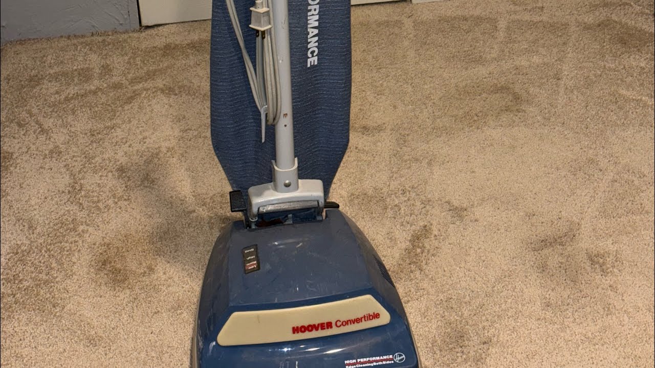 The Hoover convertible, high-performance upright, vacuum cleaner from ...