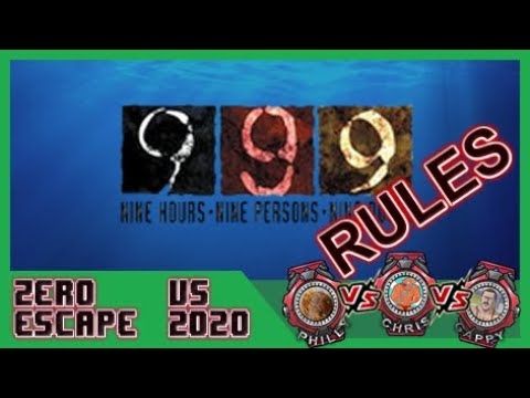Zero Escape VS 2020 999 Rules - YouTube