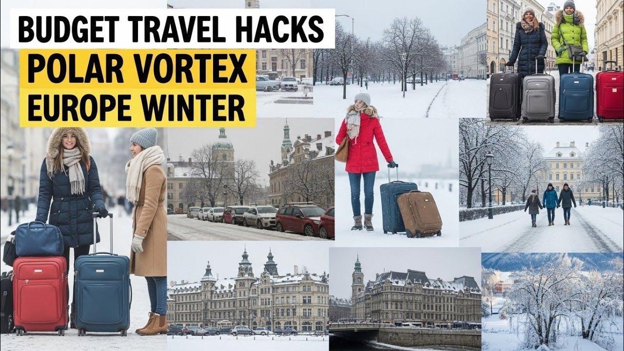 Budget Travel Hacks for Surviving Europe's Polar Vortex Winter! - YouTube