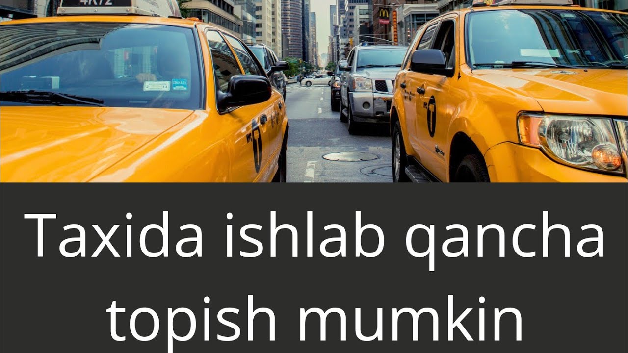 Taxida ishlab qancha topish mumkin real narxda #taxi - YouTube