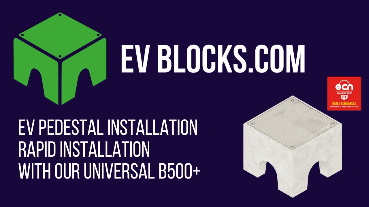 How to install EV charging foundations like a pro - YouTube