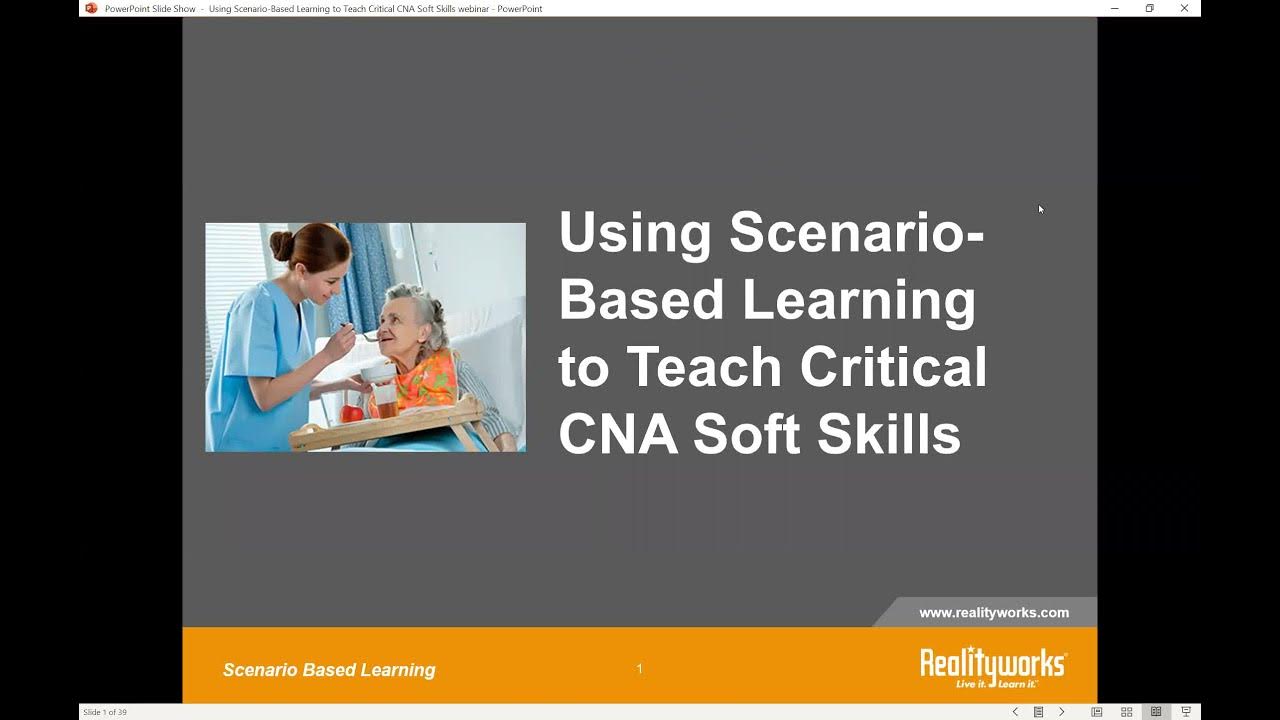 Using Scenario-Based Learning to Teach Critical CNA Soft Skills - YouTube