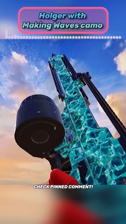 Holger 26 with Making Waves camo 🌊 #codm #shorts - YouTube