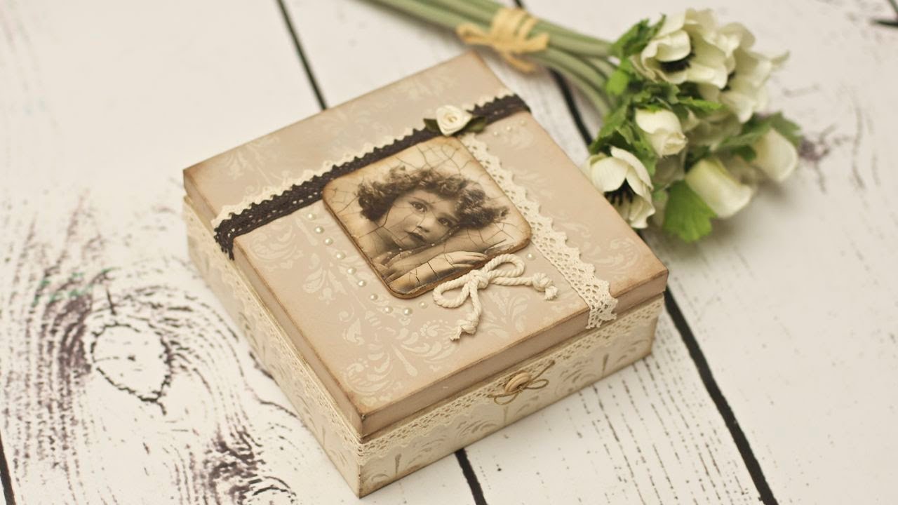 Decoupage Vintage Box Decoupage Tutorial By Catherine YouTube decoupage-vintage-box-decoupage-tutorial-by-catherine-youtube