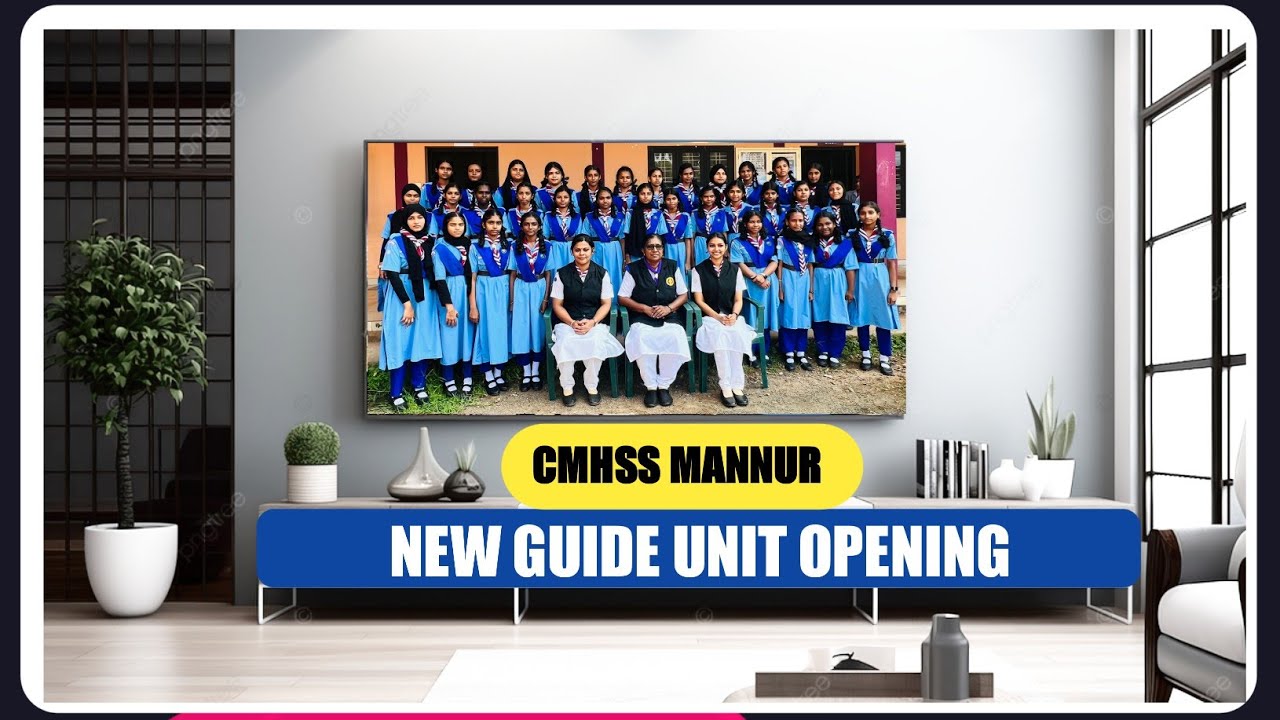 CMHSS MANNUR NEW GUIDE UNIT OPENING - YouTube