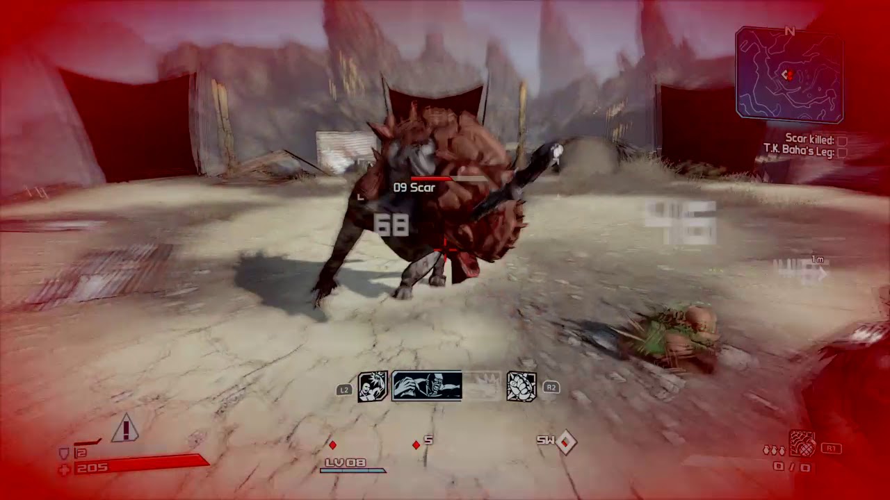 Borderlands®: Game of the Year Edition Scar Boss Battle - YouTube