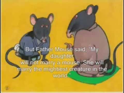 Easy English Stories 6: The Mouse's Wedding - YouTube