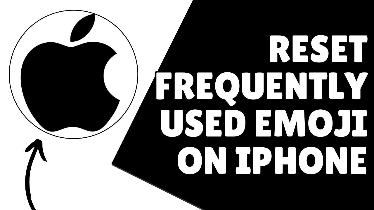 How Can You Reset The Frequently Used Emojis On The iPhone - YouTube