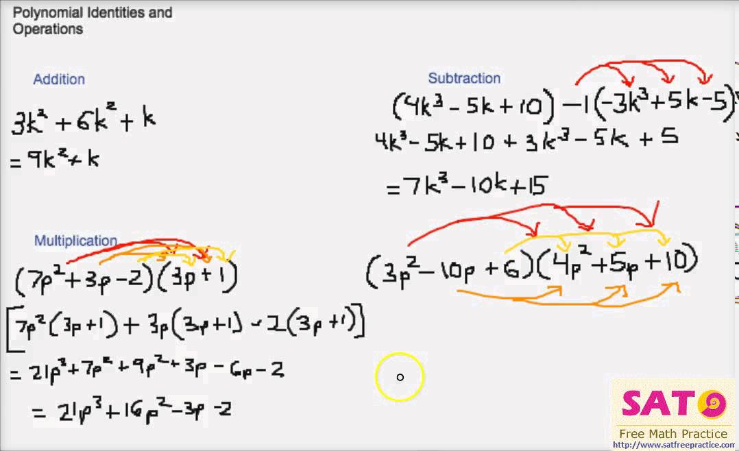 Polynomial Identities and Operations - YouTube
