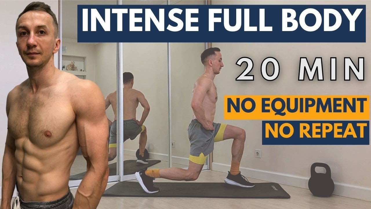 FULL BODY WORKOUT THAT'll HELP LOOK HOT | BURN FAT GROW MUSCLE | 20 MIN ...