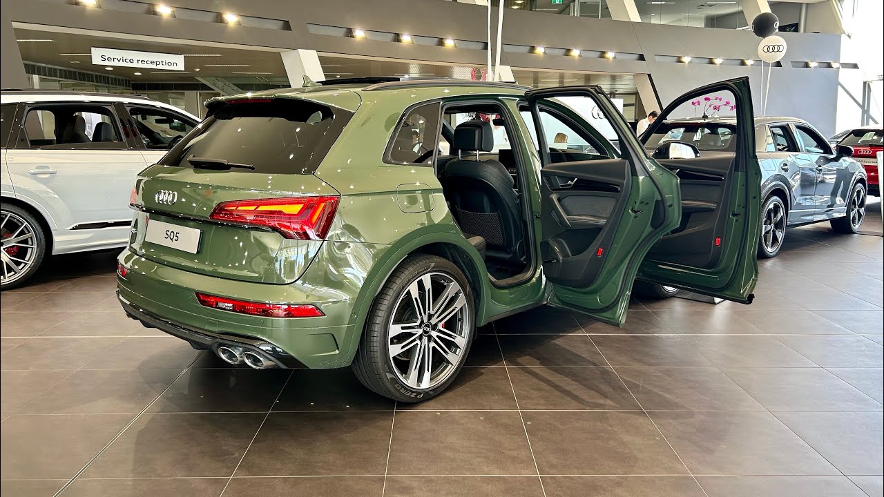 2023 Audi SQ5 3.0 TDI QUATTRO MHEV ( District Green) Review - YouTube
