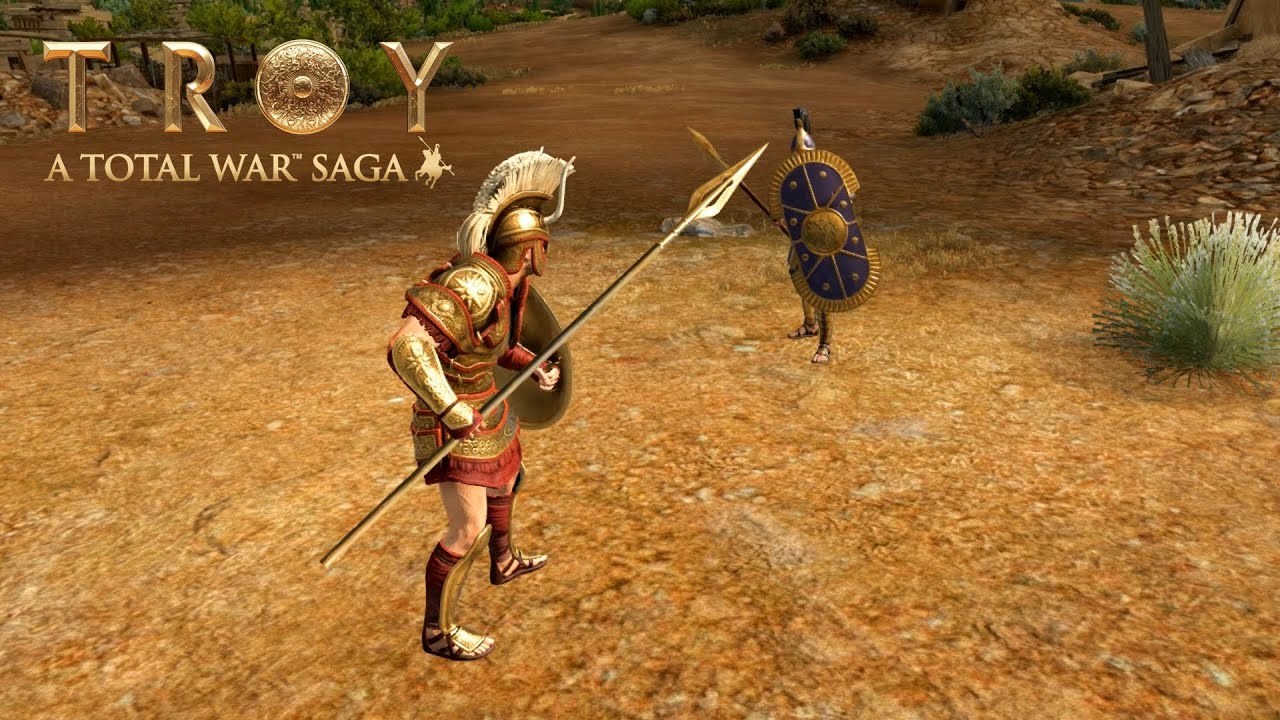 A Total War Saga: Troy - Achilles vs Hector Duel - YouTube