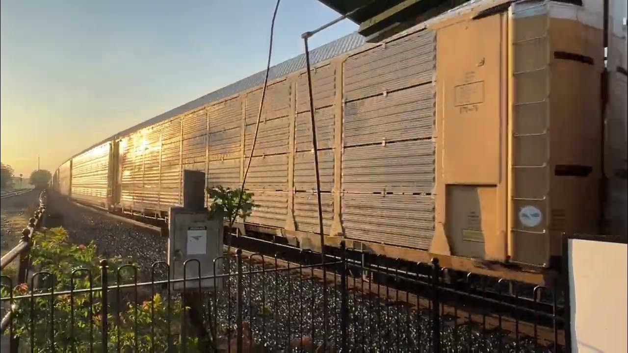 NS Bound Brook Morning Rush with WB Autoracks - YouTube