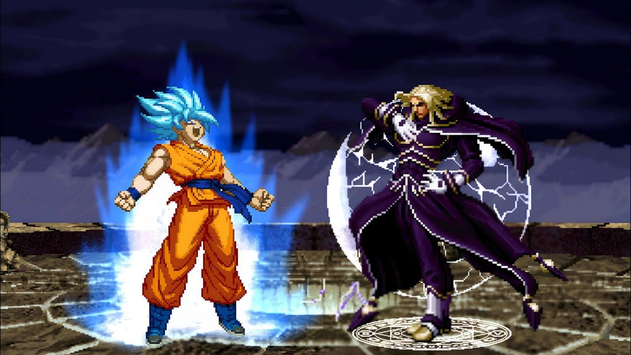 [DBZ vs KOF] Goku Blue vs Igniz - YouTube