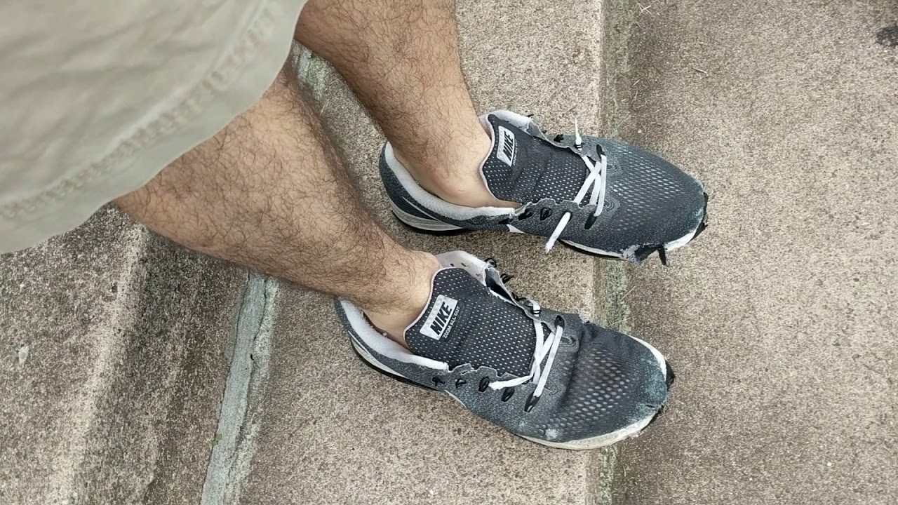 Another Morning Walk In My Trashed Nike Zoom All Out Running Shoes-3 ...