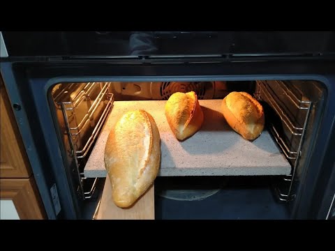 ANKASTRE FIRINDA EKMEK YAPIMI TÜM AYRINTILARI İLE Evde Ekmek Yapımı Somun Ekmek tarifi
