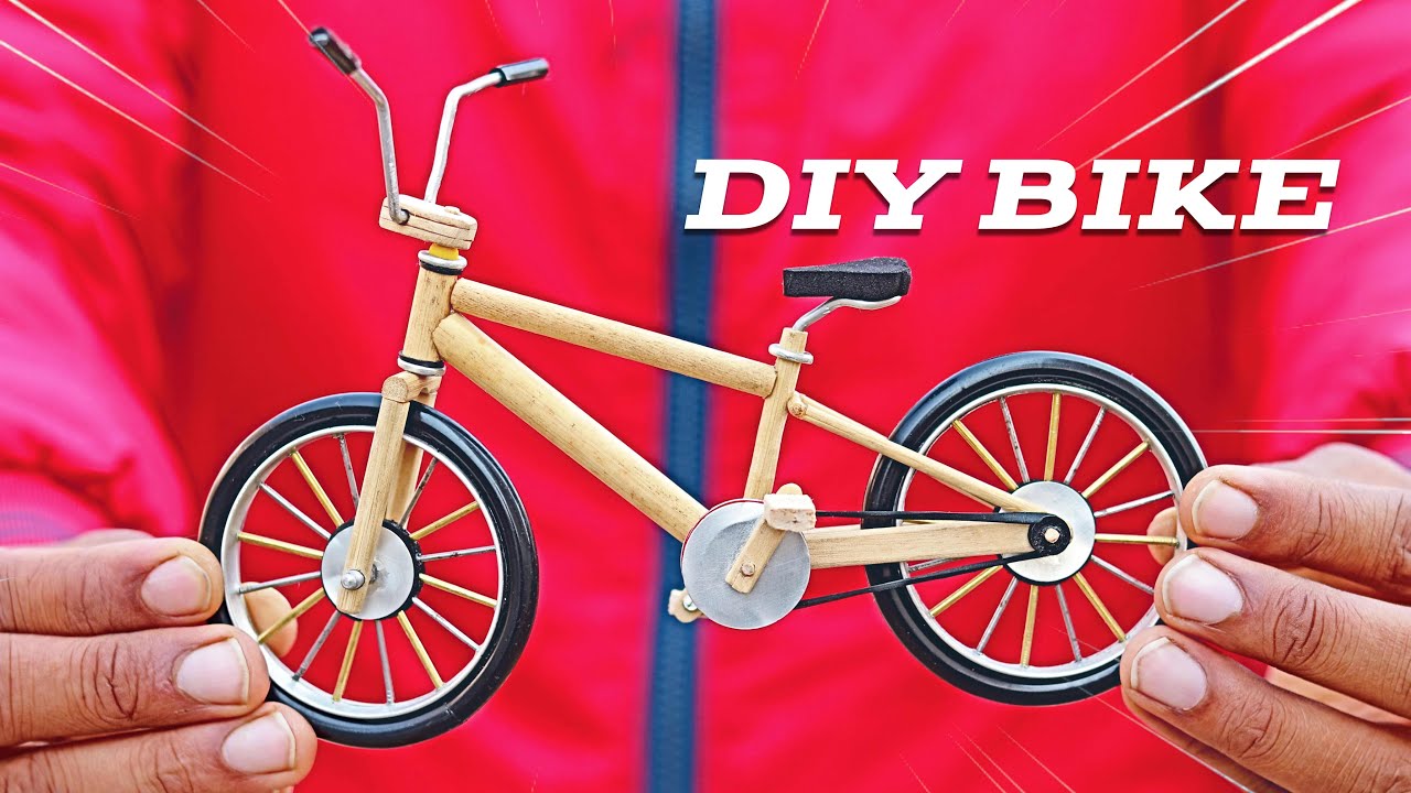 Build Your Own Mini Bicycle and Ride in Style - YouTube
