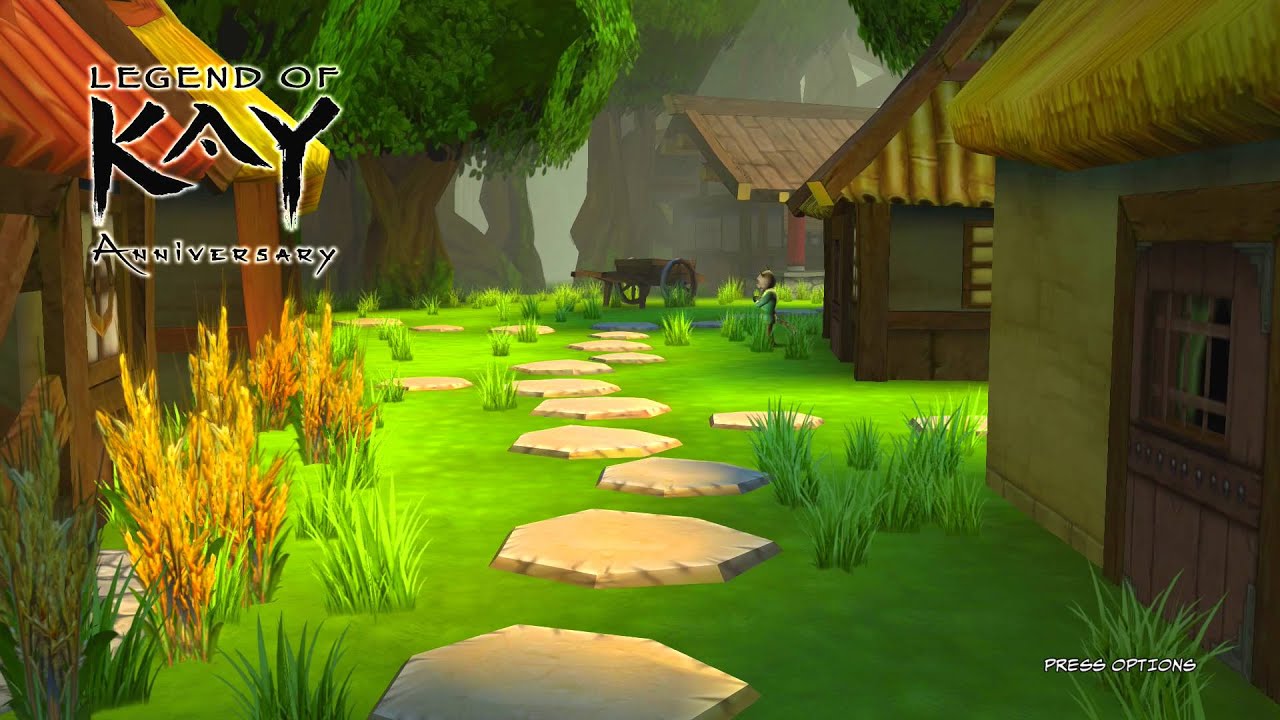Legend of Kay Anniversary Title Screen (PS4, PC, Wii U) - YouTube