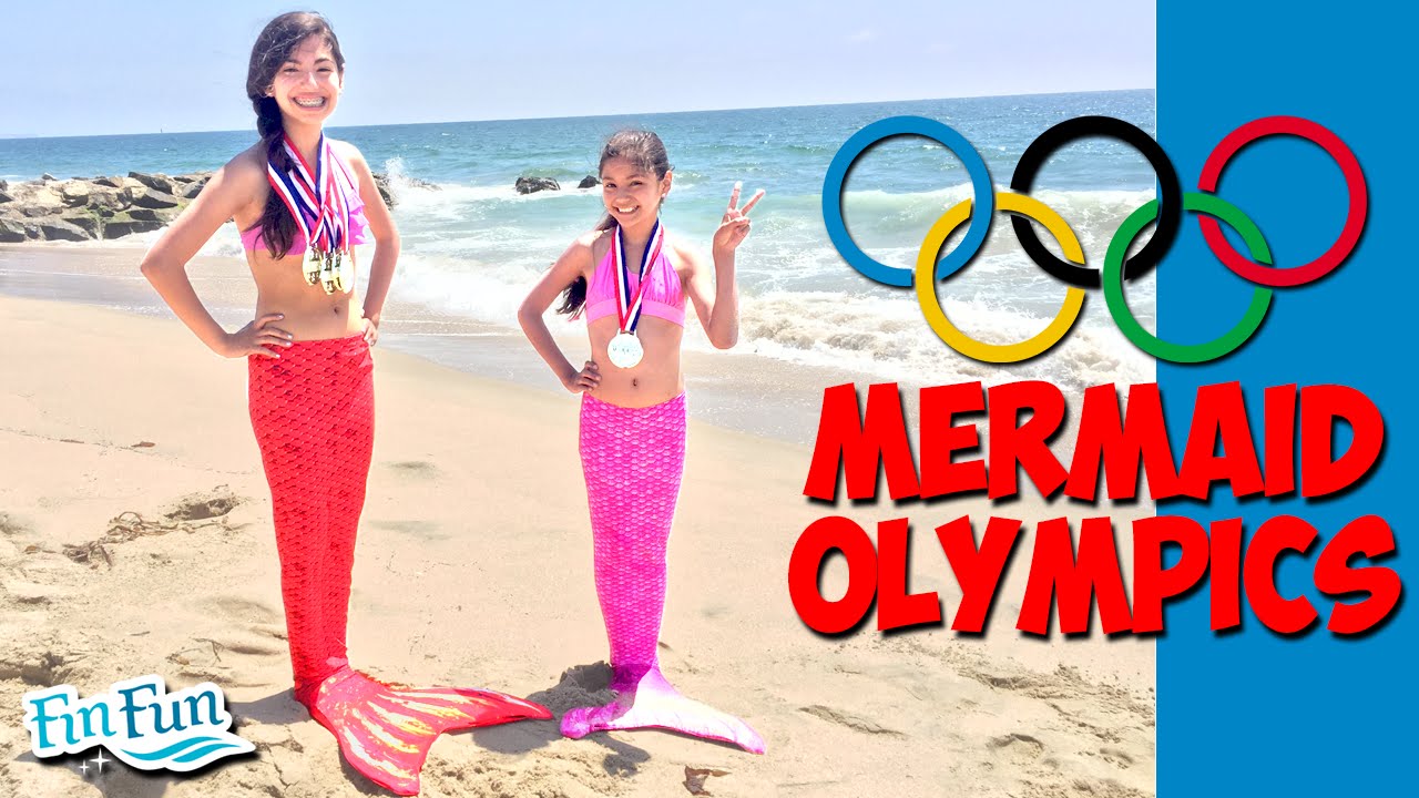 Fin Fun MERMAID OLYMPICS 2016 | Winner of Fin Fun Giveaway - YouTube