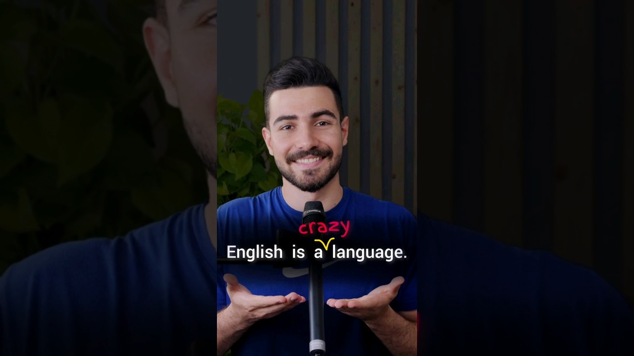 English is a crazy language! - YouTube