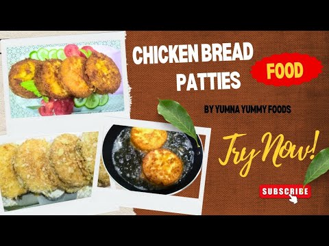 Chicken Bread Patties Recipe,, By Yumna Yummy Foods,, 😍😍😍 - YouTube