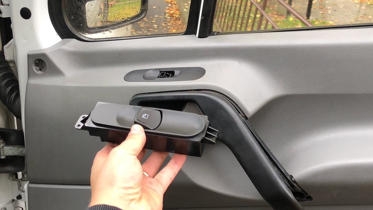 Window Switch replacement MB Sprinter 2016 // under 5min - YouTube