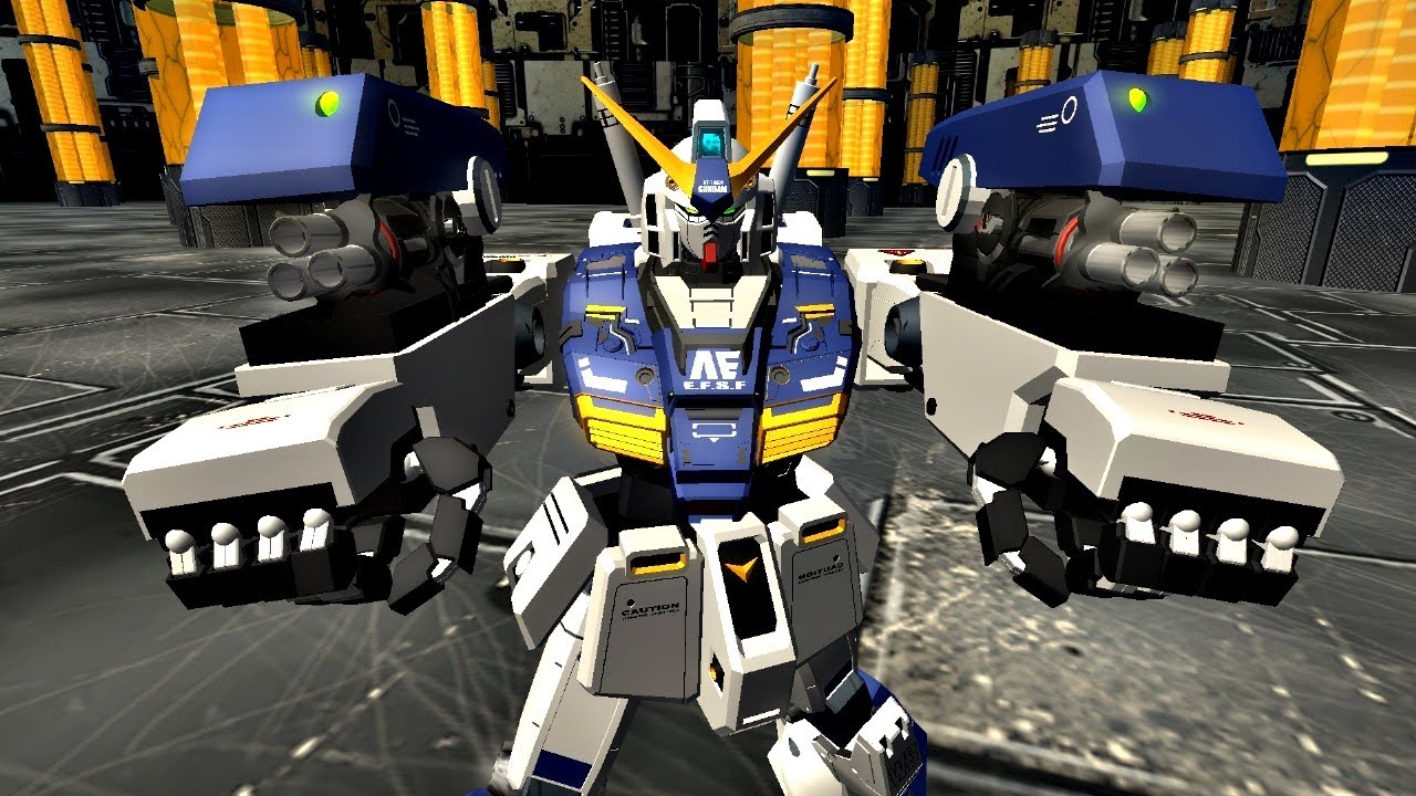 Gundam ALEX Mobile Suit RX-78NT-1#ultimateknightwindomxp GAMEPLAY 2 ...