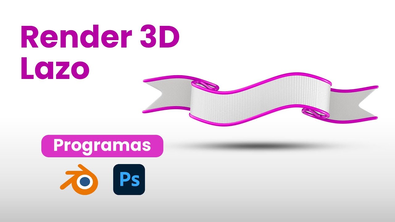 RENDER 3D - LAZO. Blender 2.9 - Eevee - YouTube