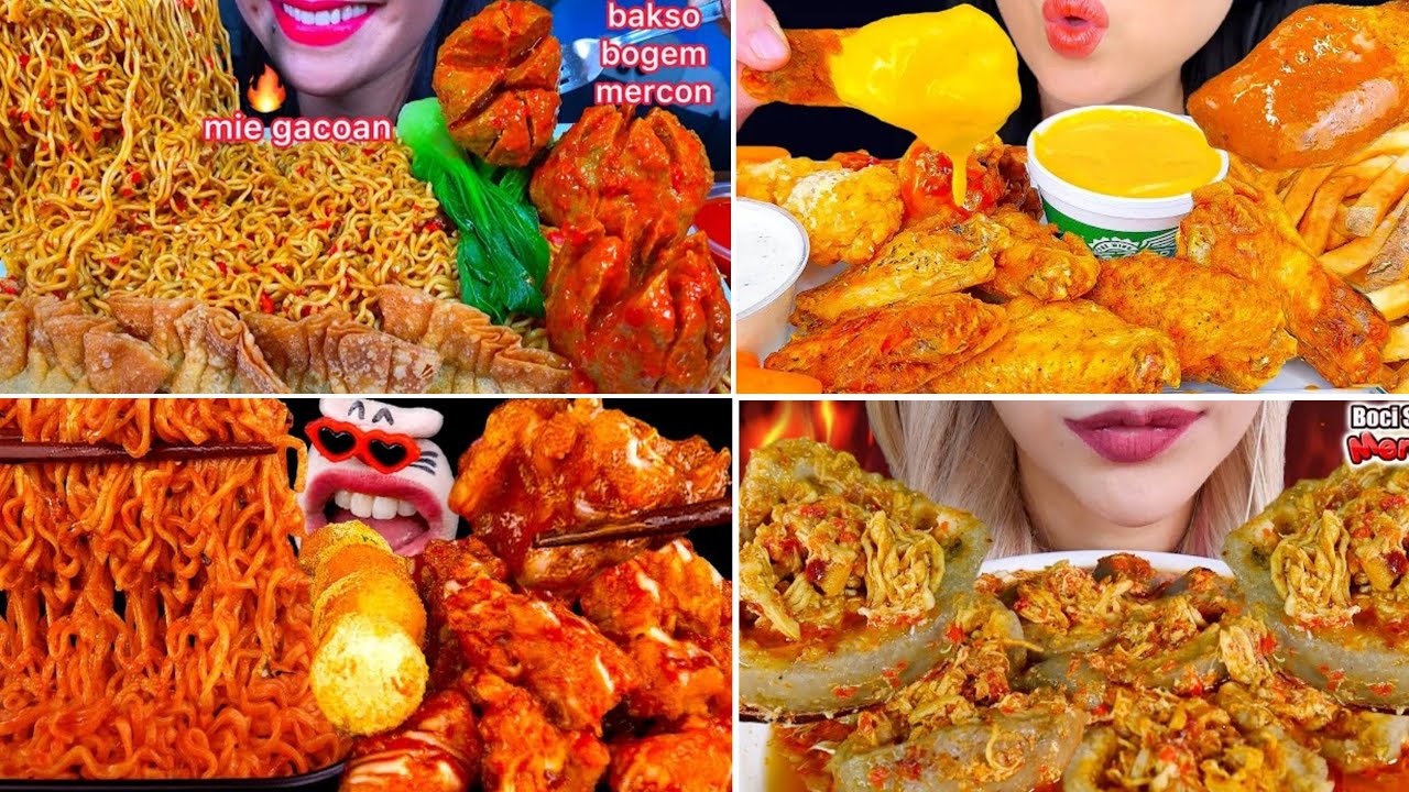 Mukbang asmr spicy food 279. 25042023 - YouTube
