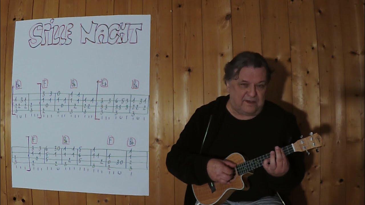 UKULELE Lesson # 612: STILLE NACHT / SILENT NIGHT (Weihnachtslied ...