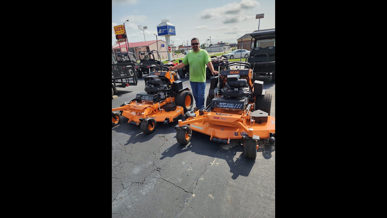 New Mowers Skaggs Vride 61" - YouTube