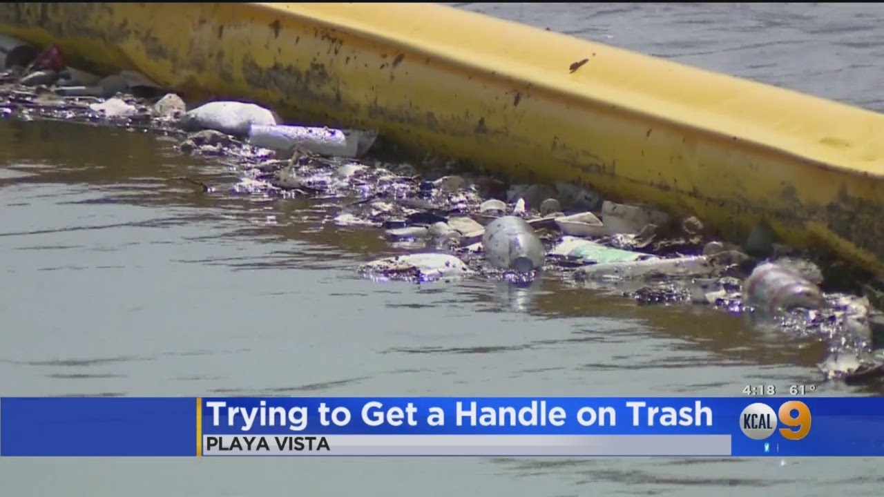 Wave Of Trash Expected To Fill LA River - YouTube