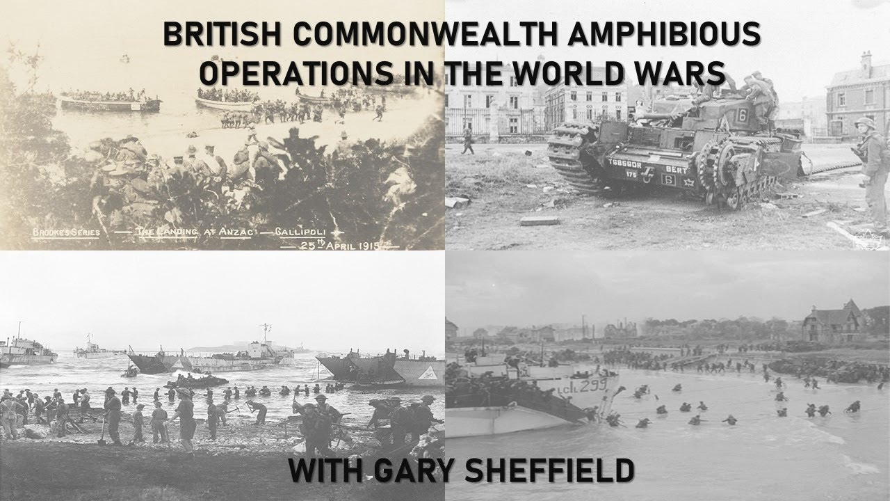 British Commonwealth Amphibious Landings during the World Wars - YouTube