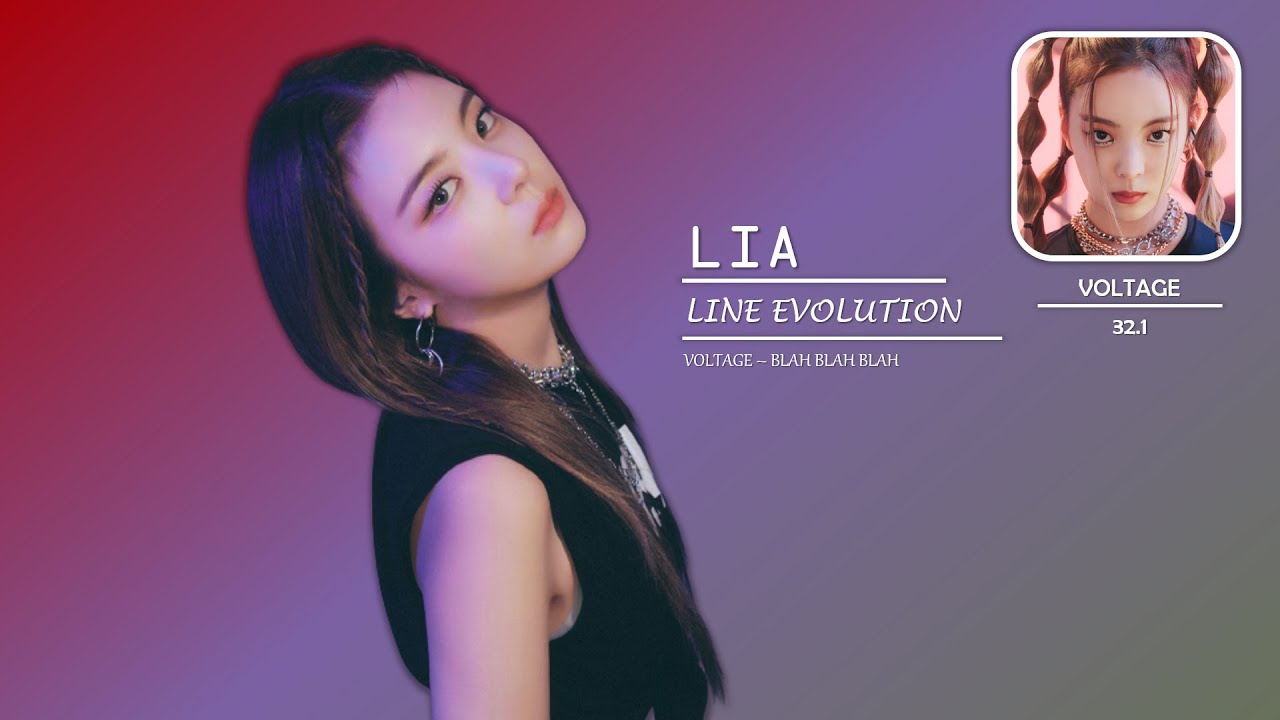 ITZY (LIA) - Line Evolution (Voltage - Blah Blah Blah) - (Japanese Title Track) - YouTube