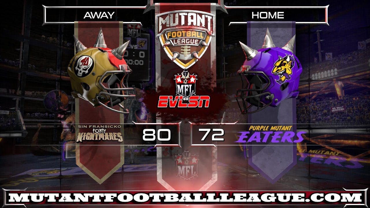Mutant Football League - Gameplay 1o4 "Nightmares vs Eaters" - YouTube